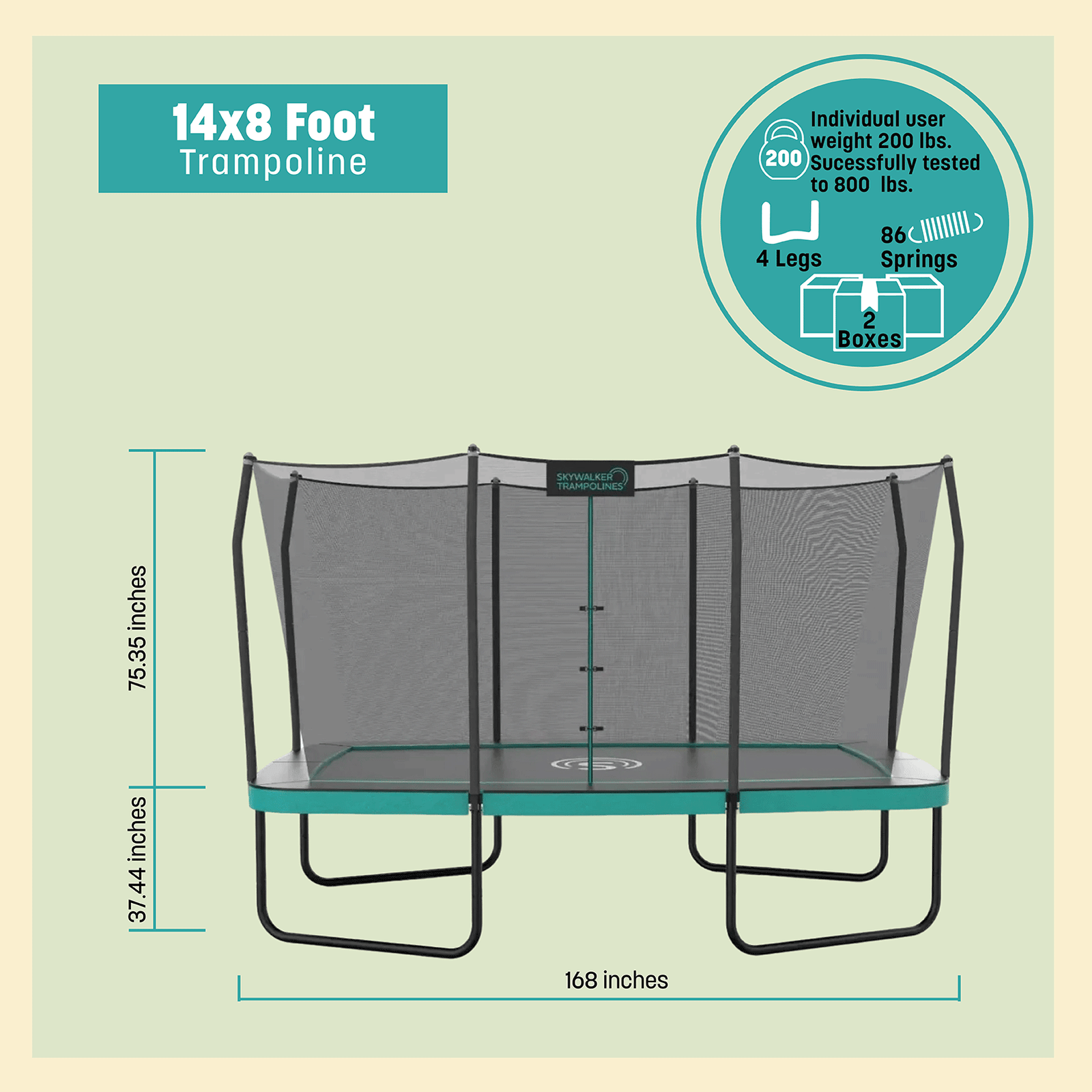 Skywalker Trampolines | Rectangle Trampolines