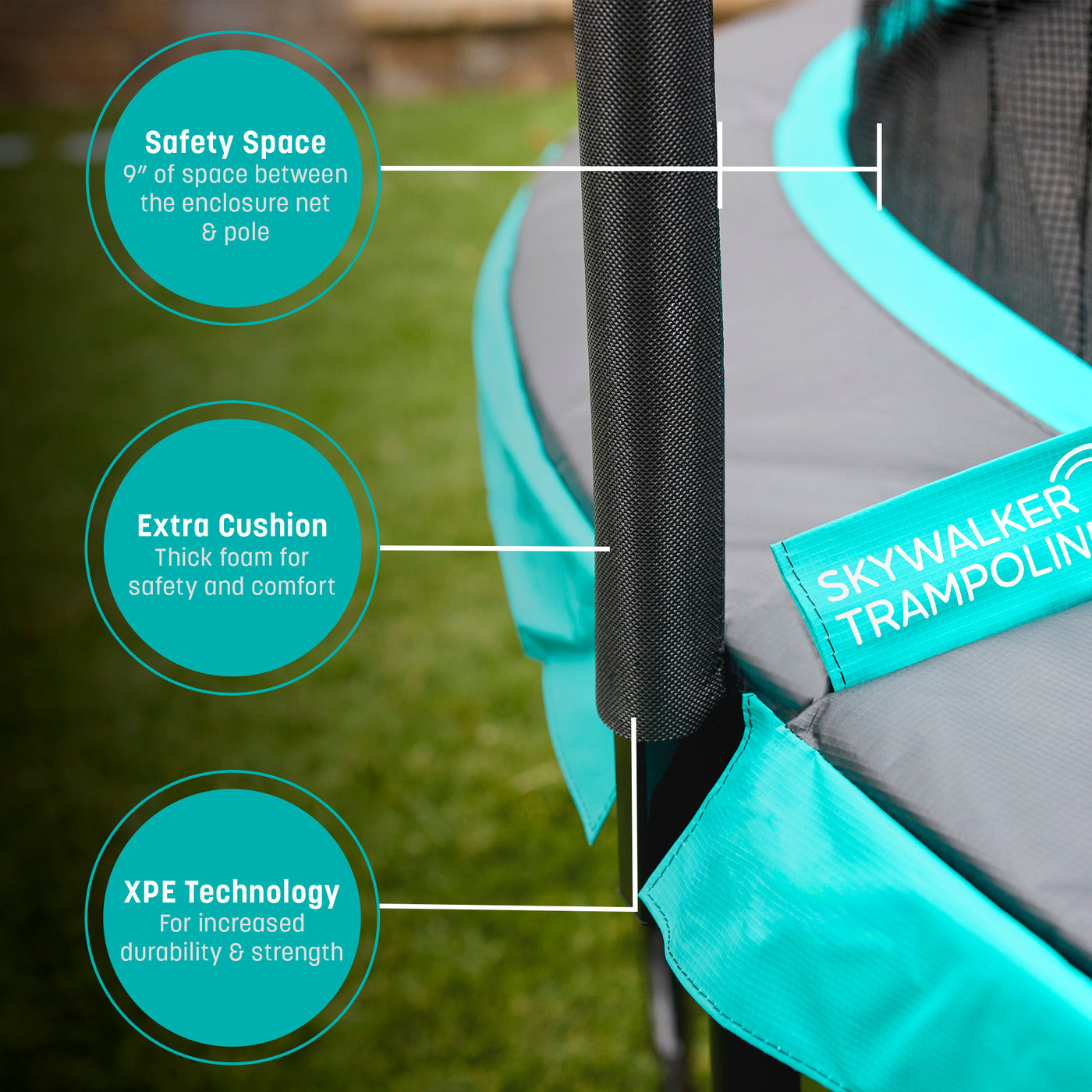 Skywalker Trampolines | 15' Round Signature Series Outdoor Trampoline