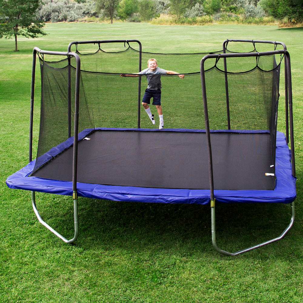 Skywalker Trampolines | Blue 15 Ft Square Trampoline