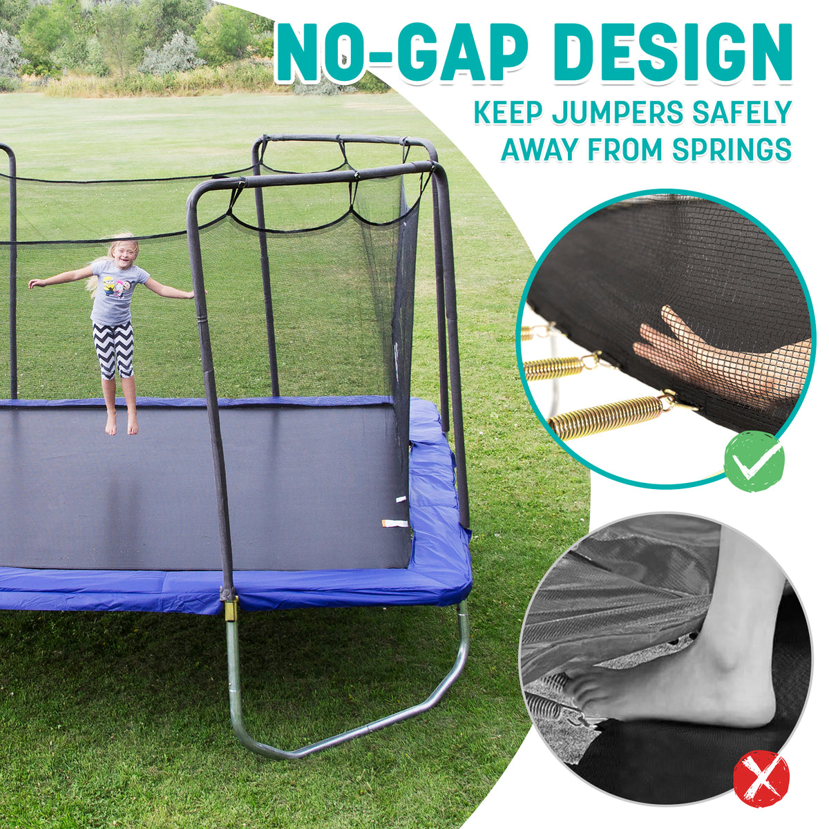 Skywalker Trampolines | Square Trampolines