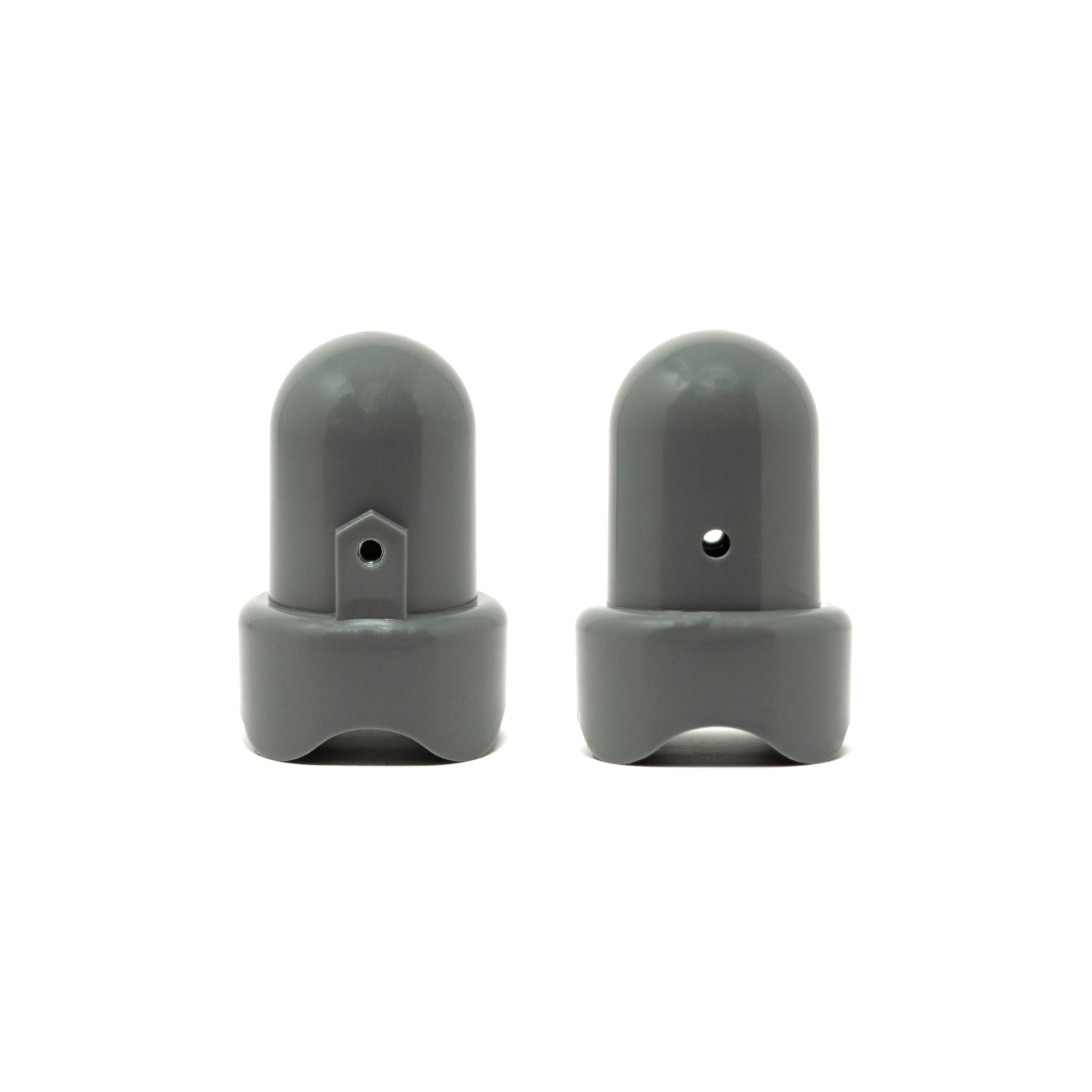 Large Pole Cap - Grey - Qty 2